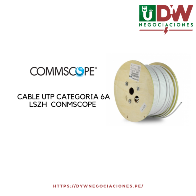 CABLE 10G F/UTP CAT.6A LSZH COMMSCOPE - D Y W Negociaciones Olarte SAC