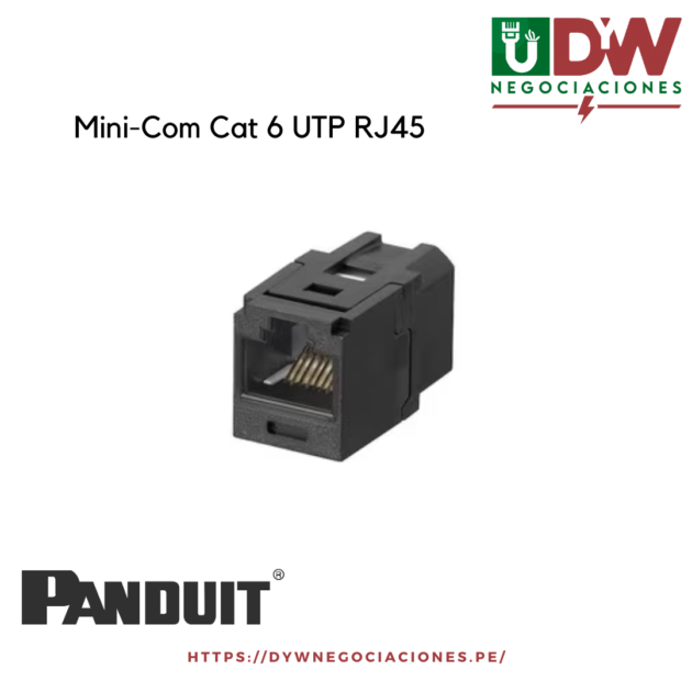 MINI-COM CATEGORIA 6 PANDUIT - D Y W Negociaciones Olarte SAC